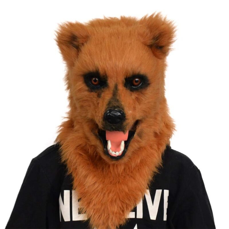 Realistic Animal Masks (Mouth Movable) – Creative Halloween Mask ...