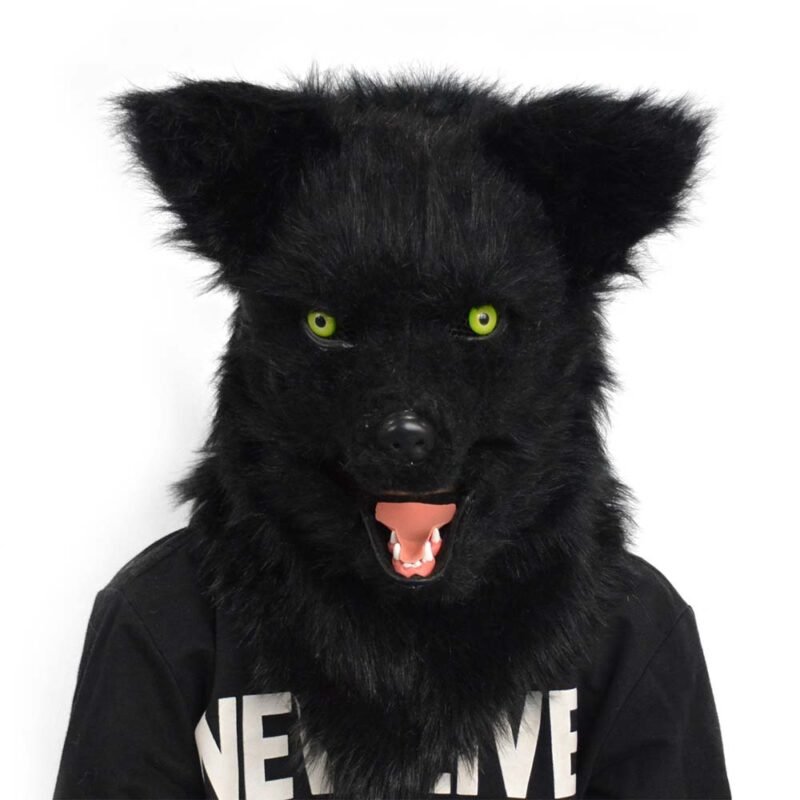 Realistic Animal Masks (Mouth Movable) – Creative Halloween Mask ...